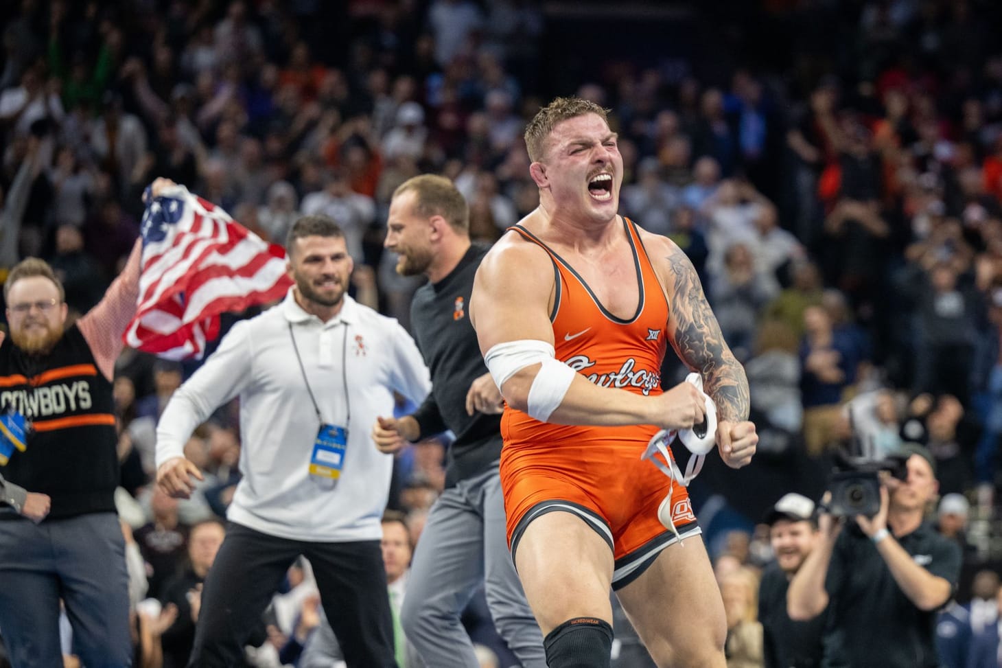 How Gable Steveson-conqueror Wyatt Hendrickson and AJ Ferrari made ...
