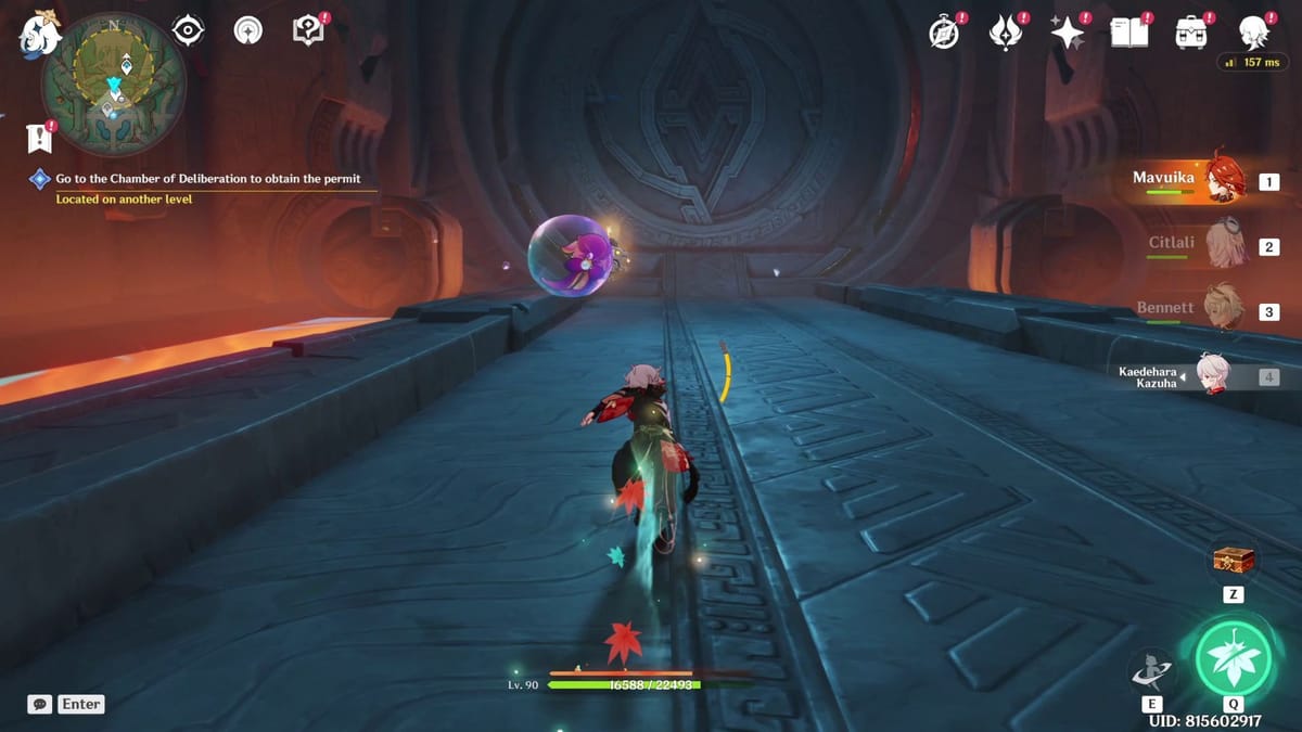 Genshin Impact Once, the Sacred Seat of Judgement quest guide