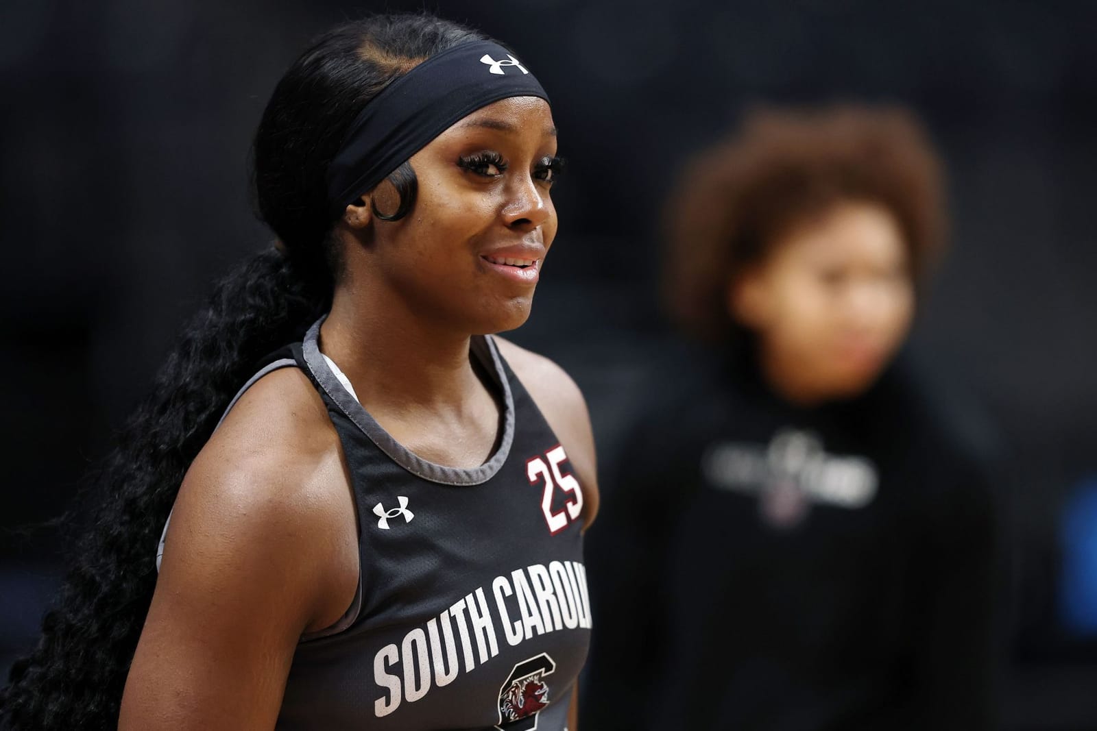 South Carolina's Raven Johnson makes her feelings known on rapper Plies ...