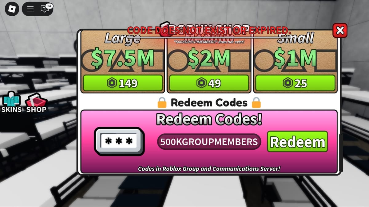 Octopus Game codes
