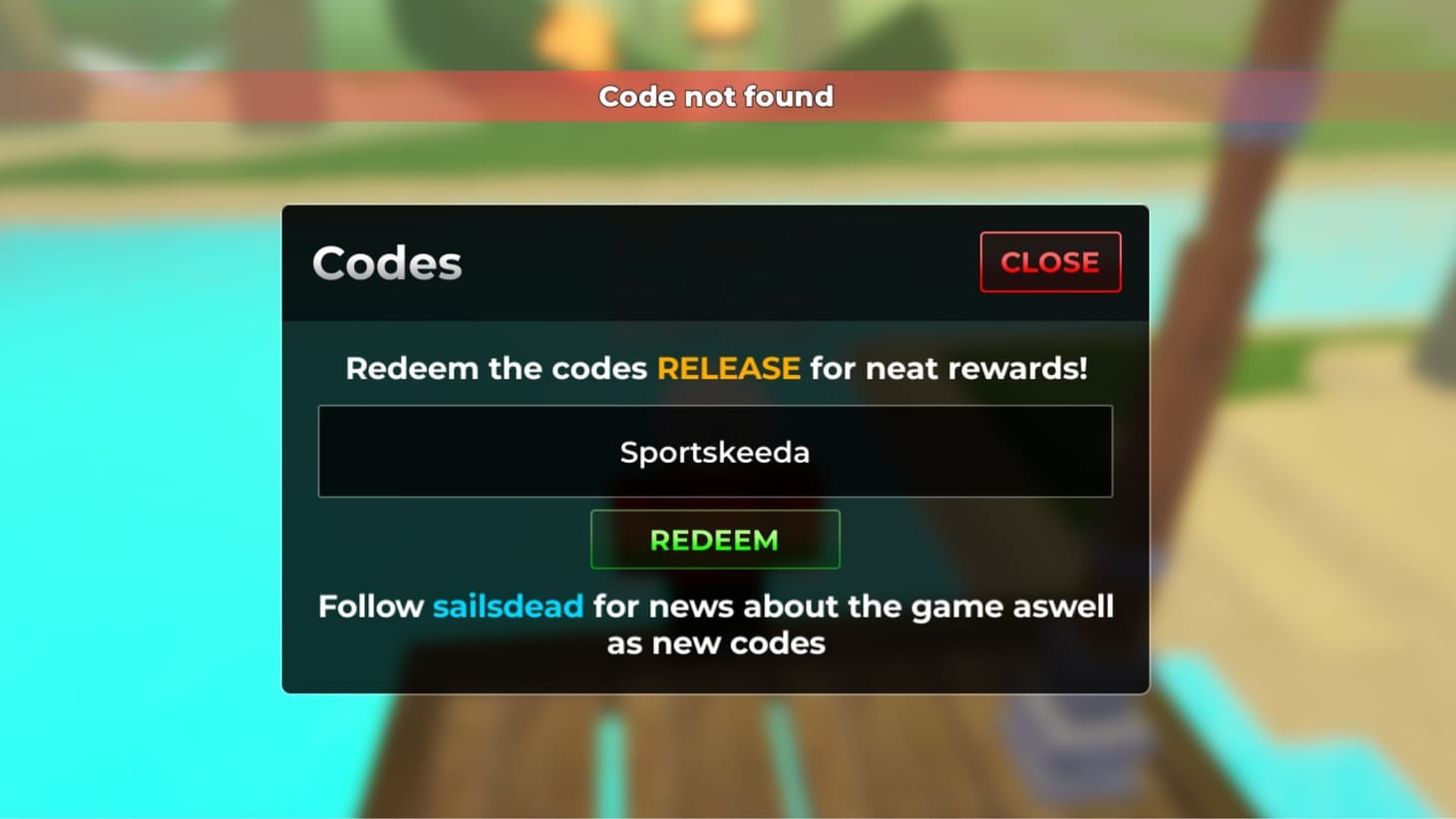 Dead Sails codes (July 2025)