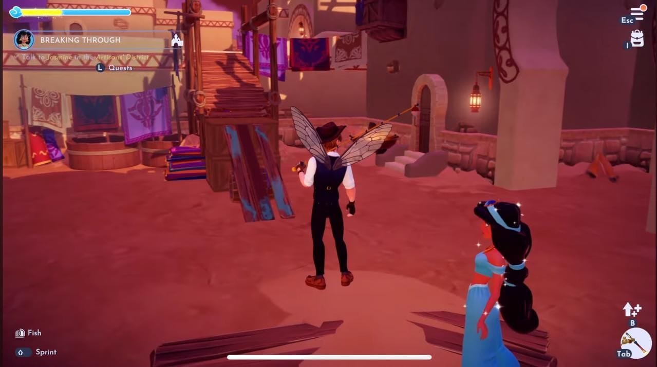 Disney Dreamlight Valley: Breaking Through walkthrough