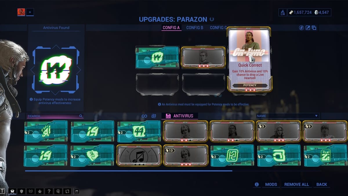 Warframe Antivirus and Potency Mods, explained