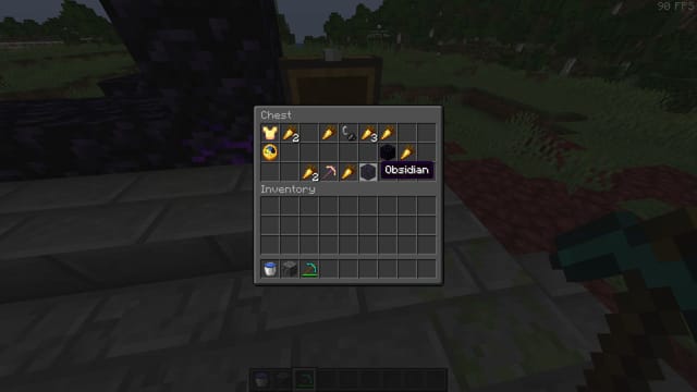 How to make and use obsidian in Minecraft