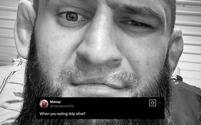 Khamzat Chimaev: "When you eating DDP alive?" - Fans react as Khamzat ...