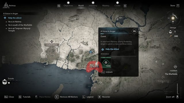 Assassin's Creed Shadows: How to complete A Voice in Anger main quest