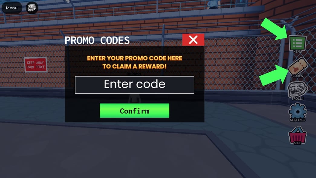 Prison Pump codes (August 2025)
