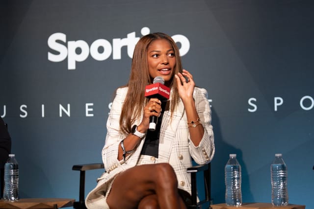 Gabby Thomas flaunts engagement ring as she gets engaged to longtime ...