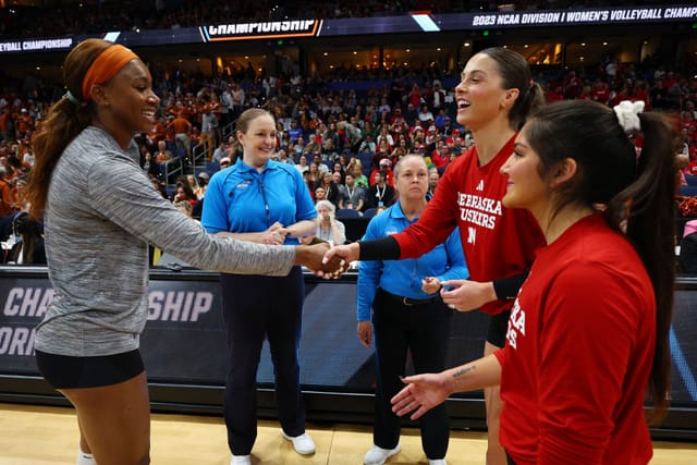 In Pictures: Ex-Nebraska volleyball star Merritt Beason joins Atlanta ...