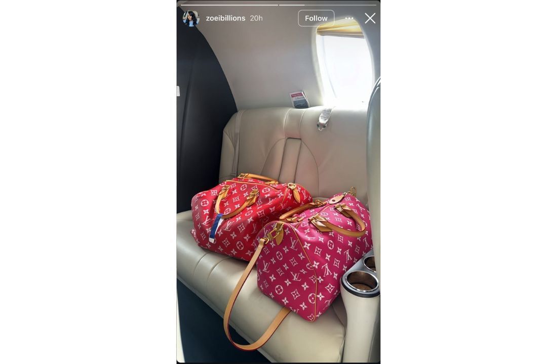 Hollywood Brown and wife Zoei Billions flaunt matching $11,110 Louis ...