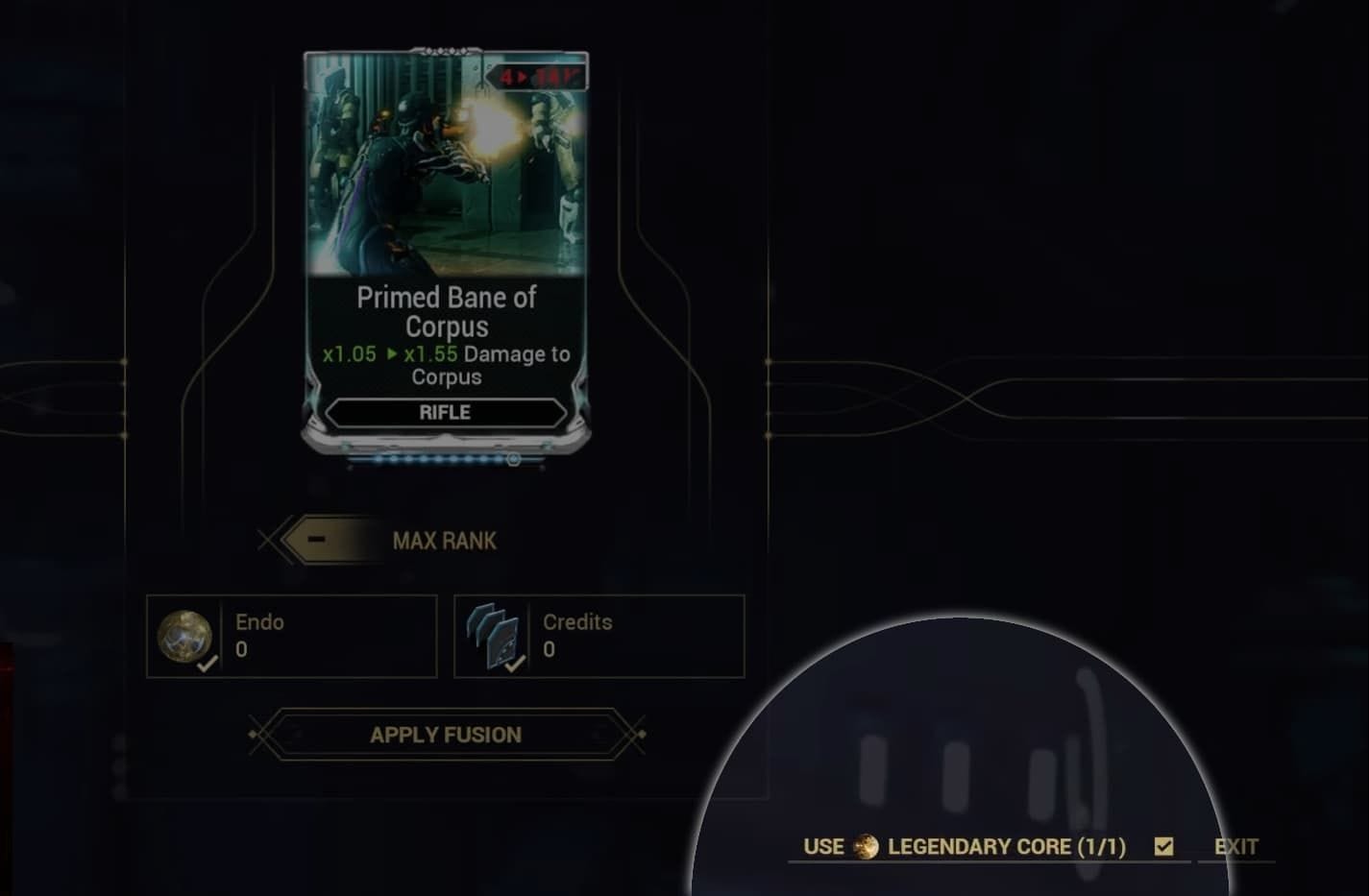 Warframe: What does Legendary Core do?