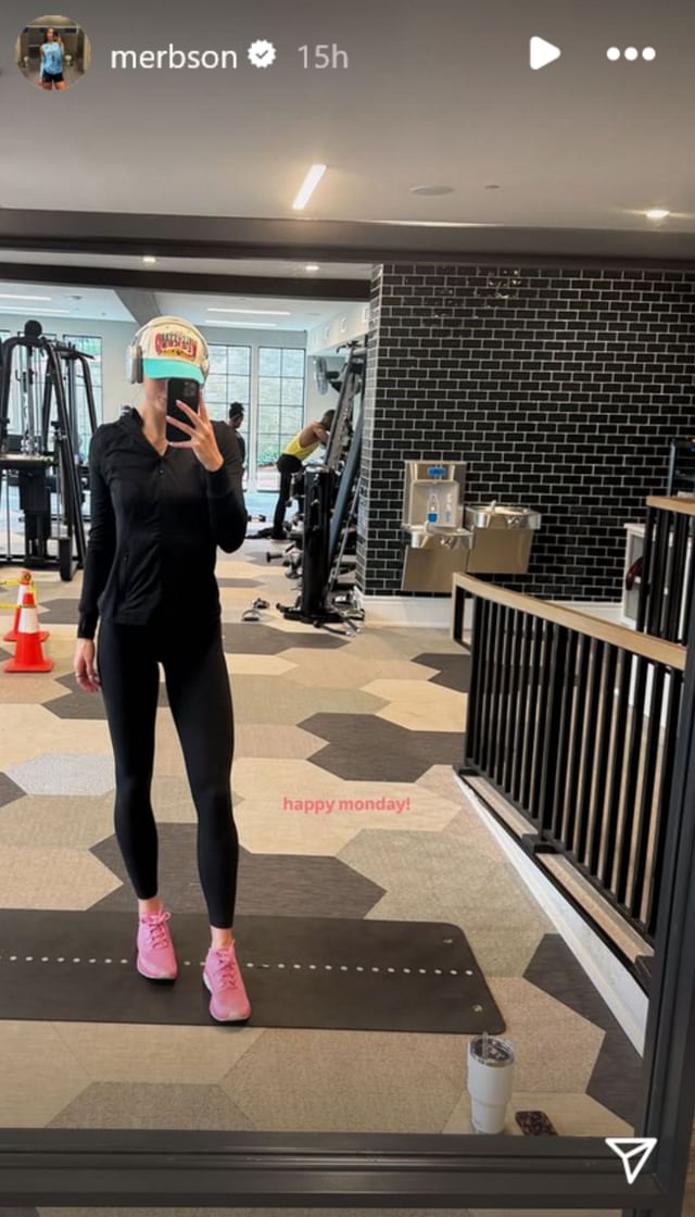 Ex-Nebraska Volleyball star Merritt Beason rocks workout fit as she ...