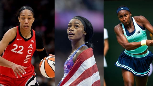 Sha'Carri Richardson beats Coco Gauff and A'Ja Wilson as she receives ...