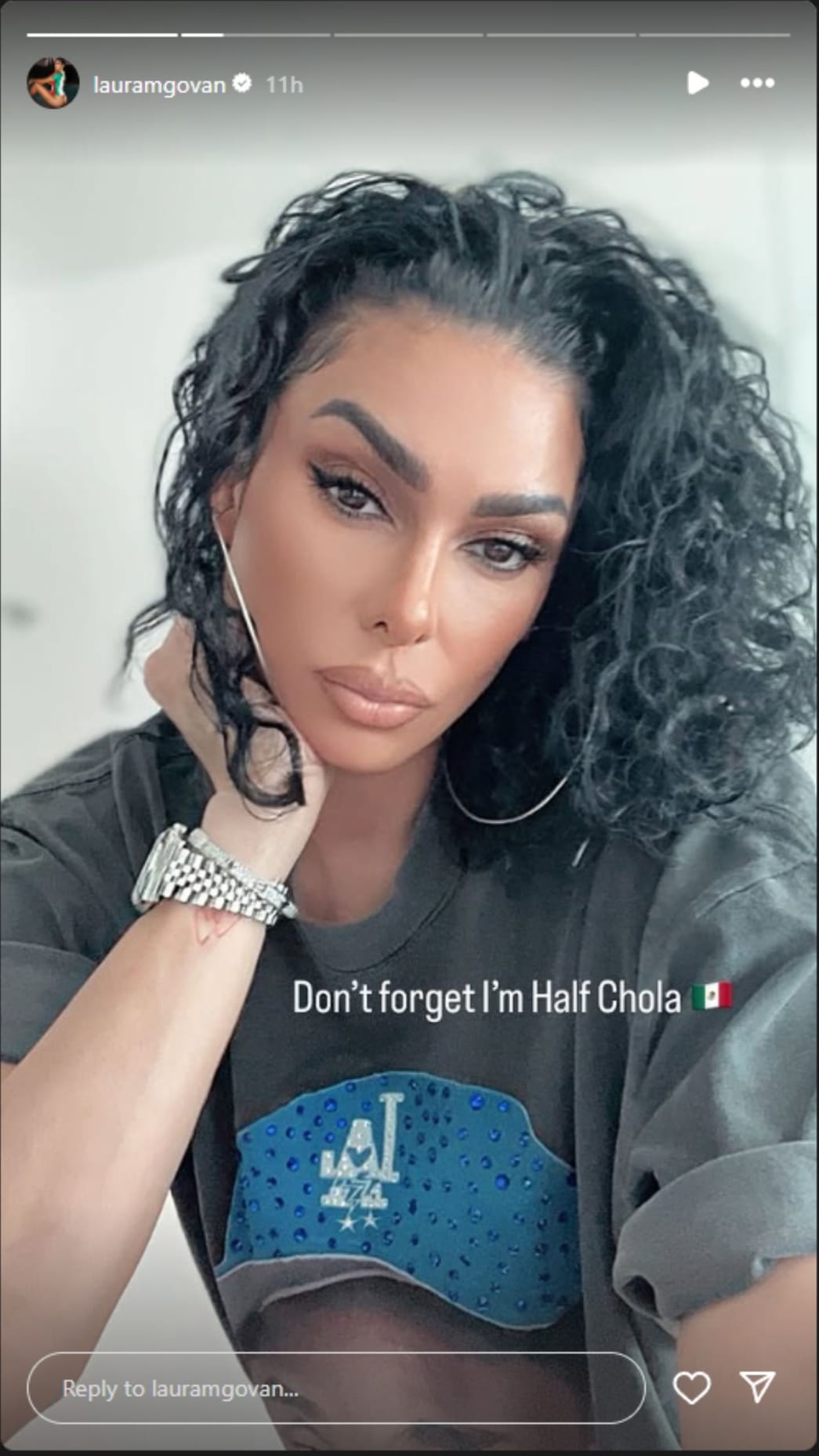 Gilbert Arena's ex Laura Govan proudly embraces her Mexican ethnicity ...