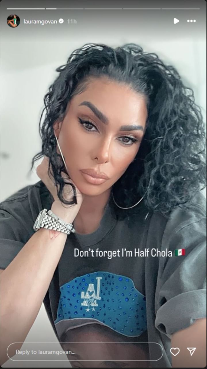 Gilbert Arena's ex Laura Govan proudly embraces her Mexican ethnicity ...