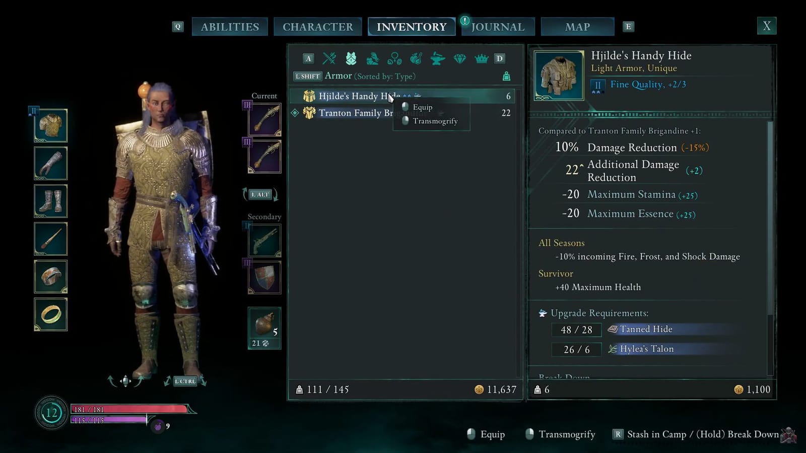 All Unique Armors in Avowed