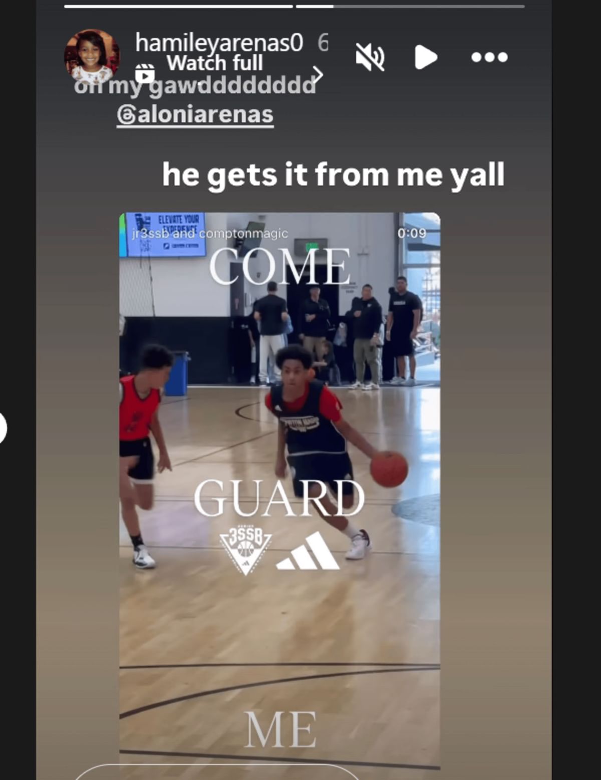 Gilbert Arenas' ex Laura Govan shares younger son Aloni Arenas' hooping ...