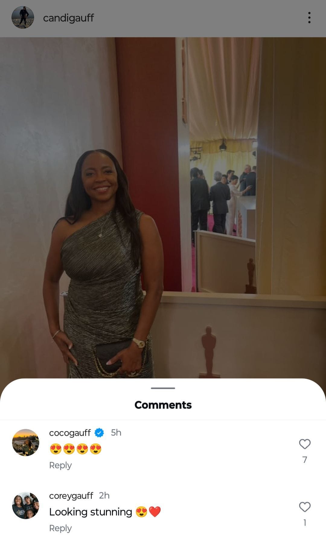 Coco Gauff and father Corey react to mother Candi turning heads at ...