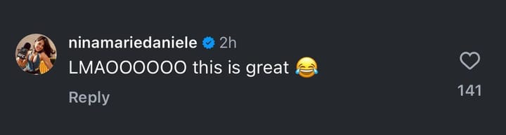 Nina-Marie Daniele shares four-word reaction to Alex Pereira vs. Jiri ...