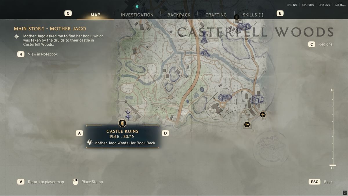 How to find Mother Jago's book in Atomfall