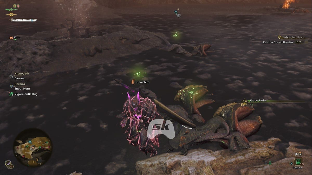 Where to find Krano Copper in Monster Hunter Wilds