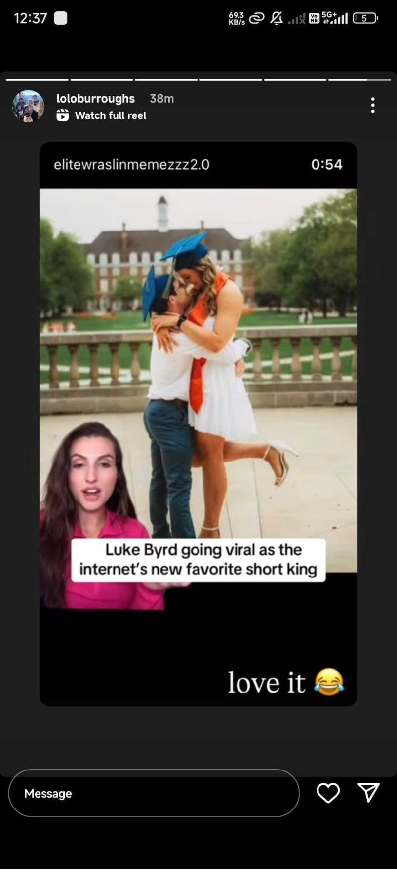 Jordan Burroughs' wife drops 2-word reaction to NCAA Champ Lucas Byrd's viral picture with much ...