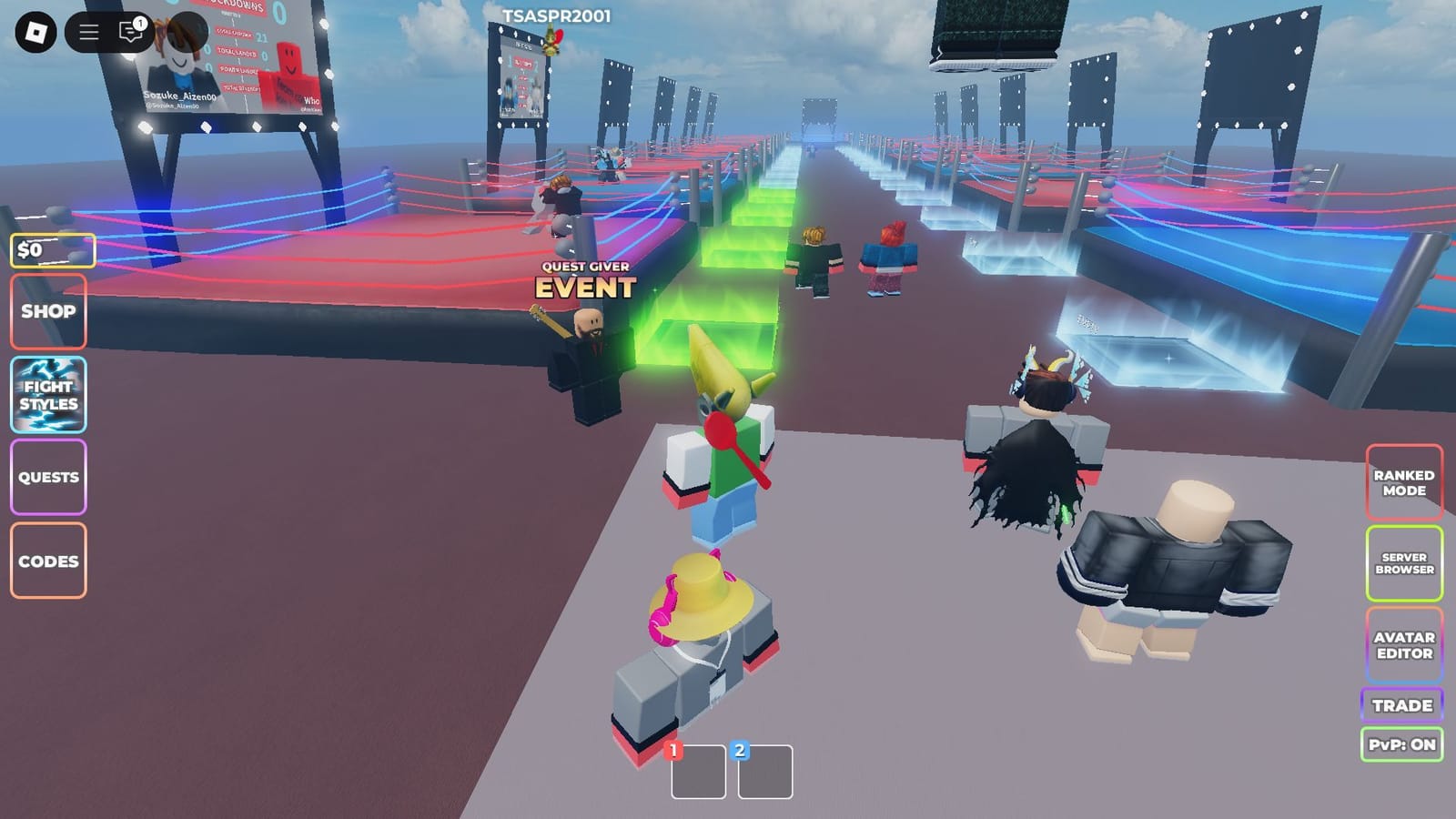 Untitled Boxing Game - Roblox The Hunt: Mega Edition guide