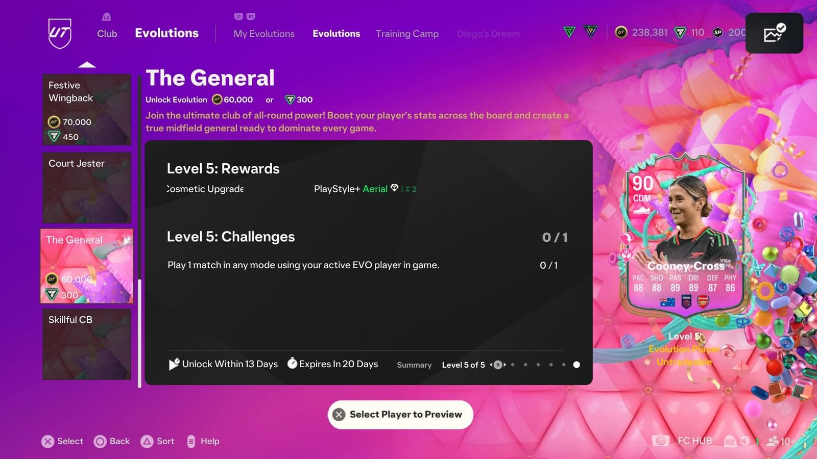 EA FC 25 The General Evolution guide: Best players to use, all upgrades, requirements, and more