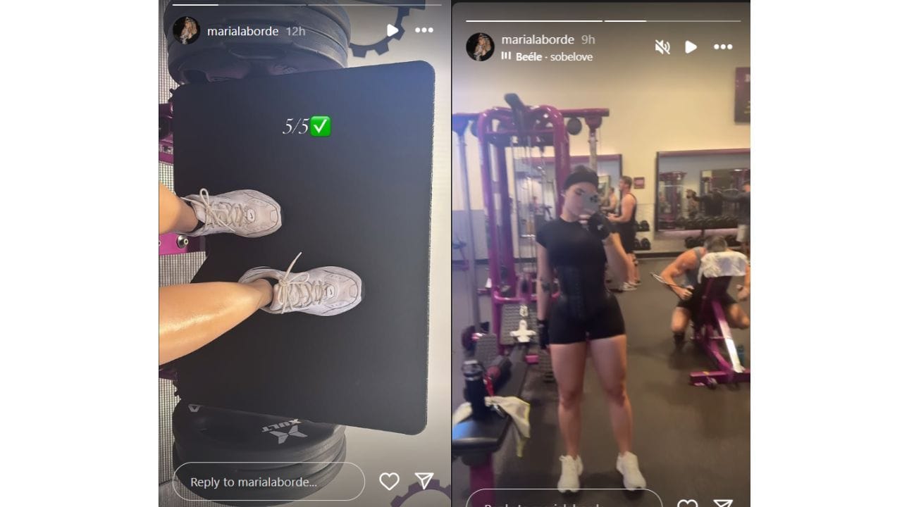 Ronald Acuna Jr.'s wife Maria Laborde shows off toned quads post '5/5 ...