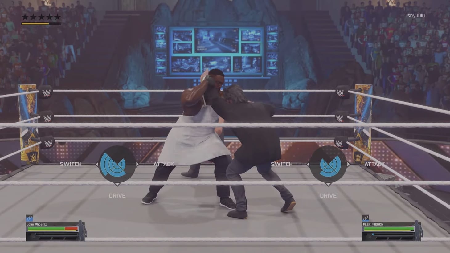 How to do chain wrestling in WWE 2k25