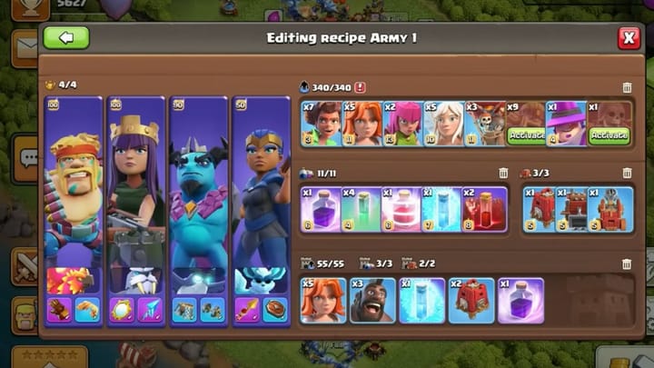 Clash of Clans March 2025 update: New Army Screen and Recipe explained