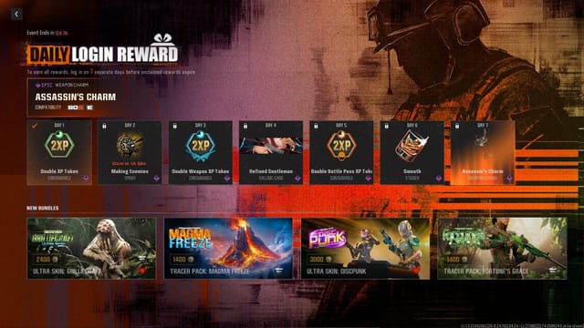 Daily Login Rewards have officially arrived in Black Ops 6 and Warzone