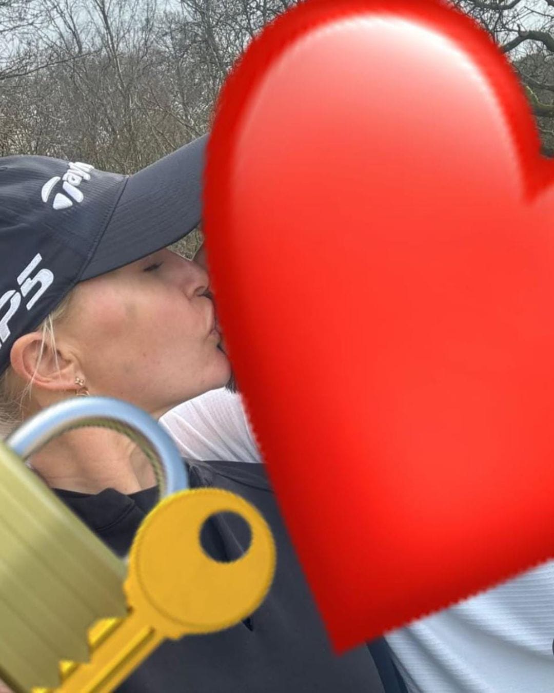 Charley Hull soft launches boyfriend in latest photo of them kissing