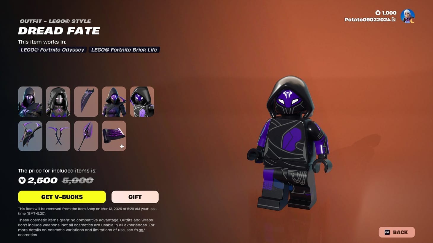 How to get Dread Omen and Dread Fate skins in Fortnite