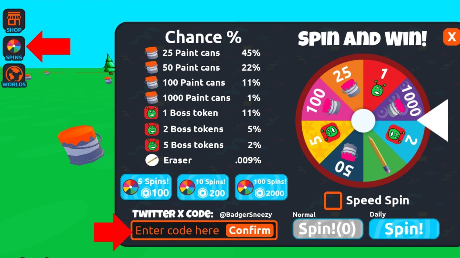 Drawings Attack codes (March 2025)