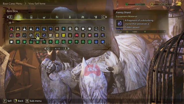 Where to find Frenzy Shards in Monster Hunter Wilds