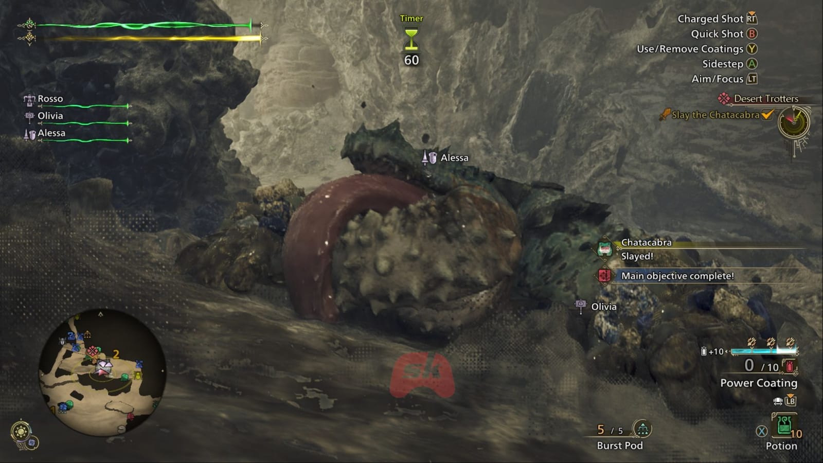 Chatacabra: How to beat Chatacabra in Monster Hunter Wilds: Location ...