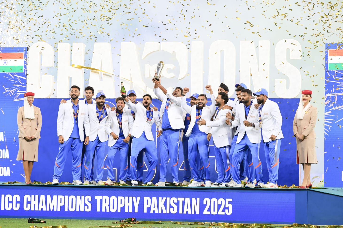 Champions Trophy 2025: Full list of captains to have won the ICC event