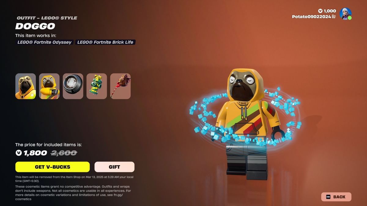 How to get the Doggo skin in Fortnite