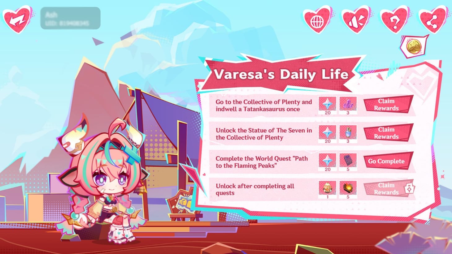 Genshin Impact A "Tranquil" Day web event guide: Date, tasks, and rewards