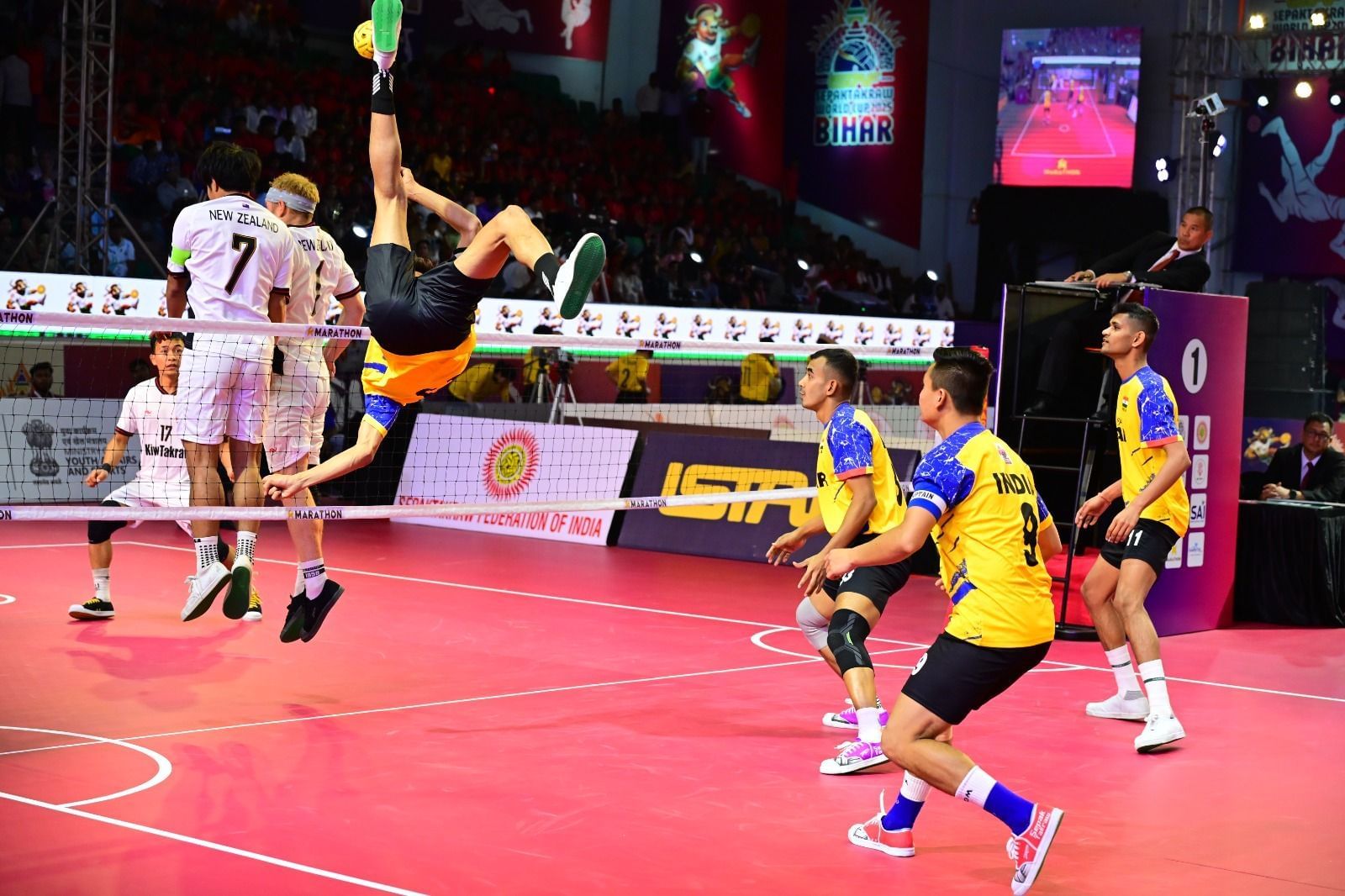 ISTAF Sepaktakraw World Cup 2025 kicks off in Bihar with hosts India ...