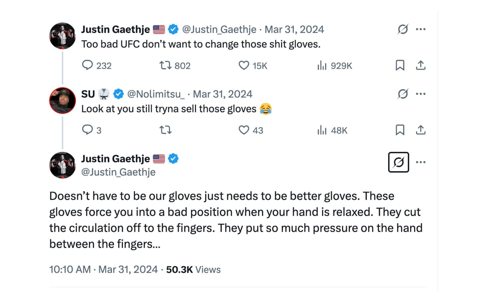 Justin Gaethje: UFC cutman makes Air Force reference after Justin ...
