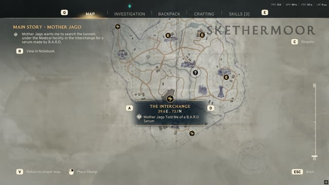 All Interchange entrance locations in Atomfall