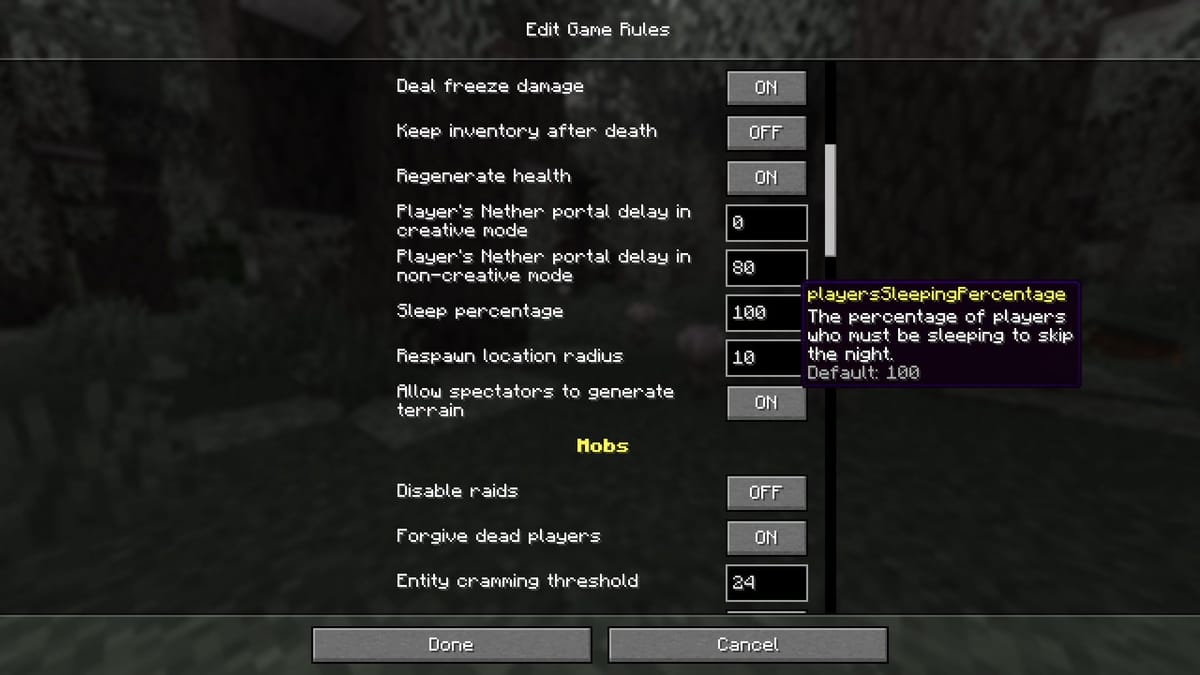 6 Minecraft game rules you should consider changing