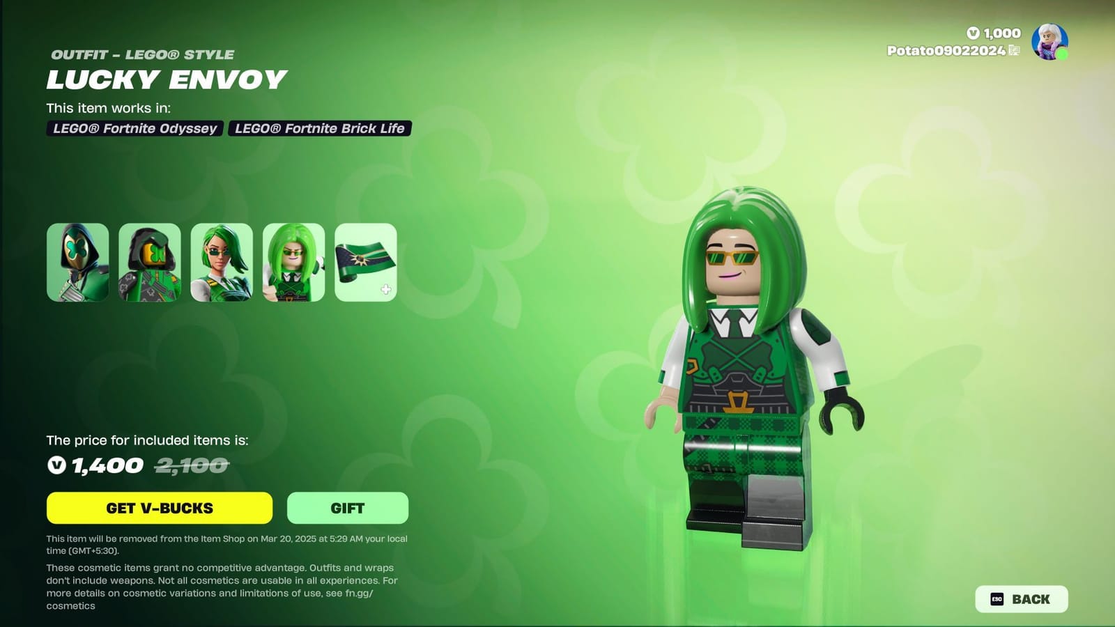 How to get the Clover Swift and Lucky Envoy skins in Fortnite