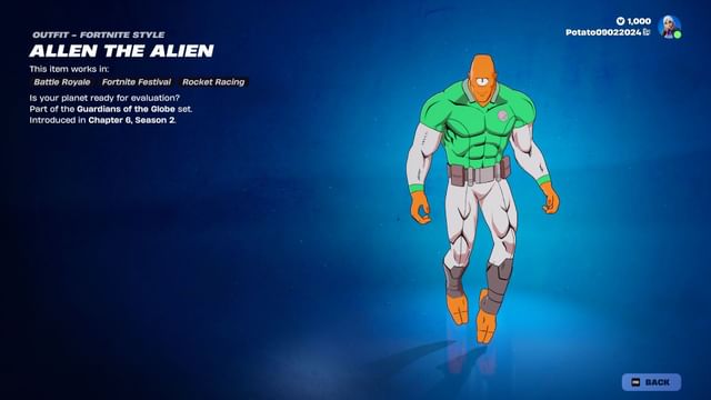 How to get Allen The Alien (Invincible) skin in Fortnite