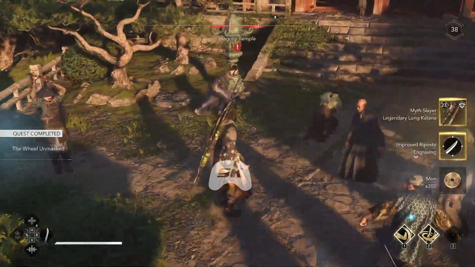 How to obtain the Myth Slayer Long Katana in Assassin's Creed Shadows
