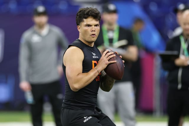 WATCH: Oregon QB Dillon Gabriel flexes arm strength with deep cannons ...