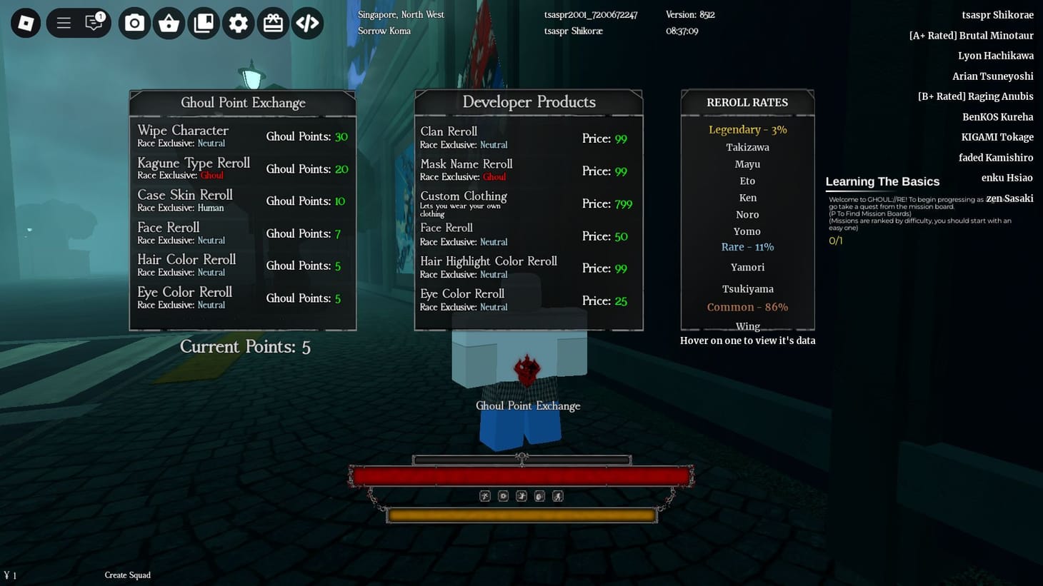 How to get and use Ghoul Points in Ghoul://Re