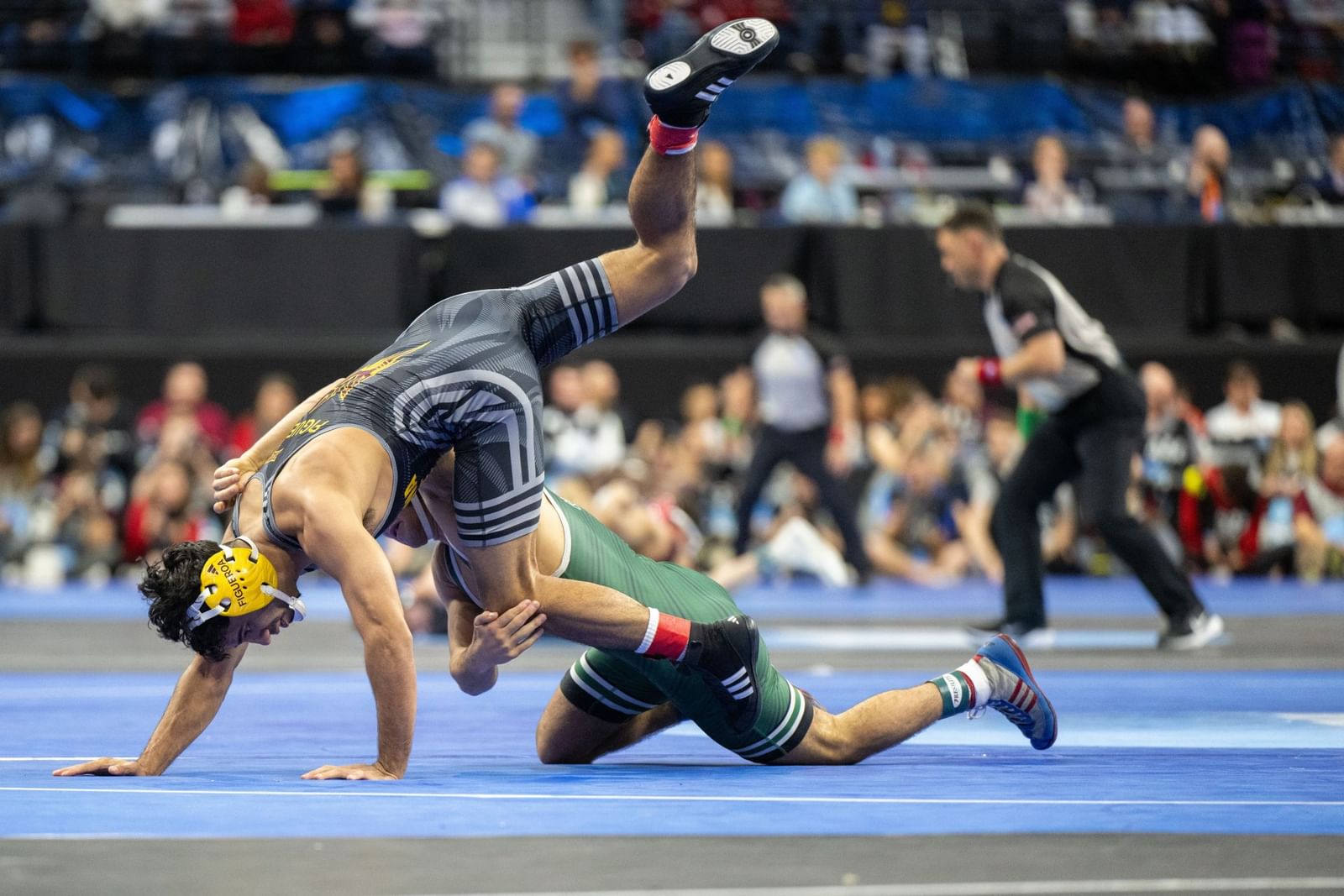 NCAA Wrestling Championships 2025 Top Upsets: Dean Peterson pins NCAA ...